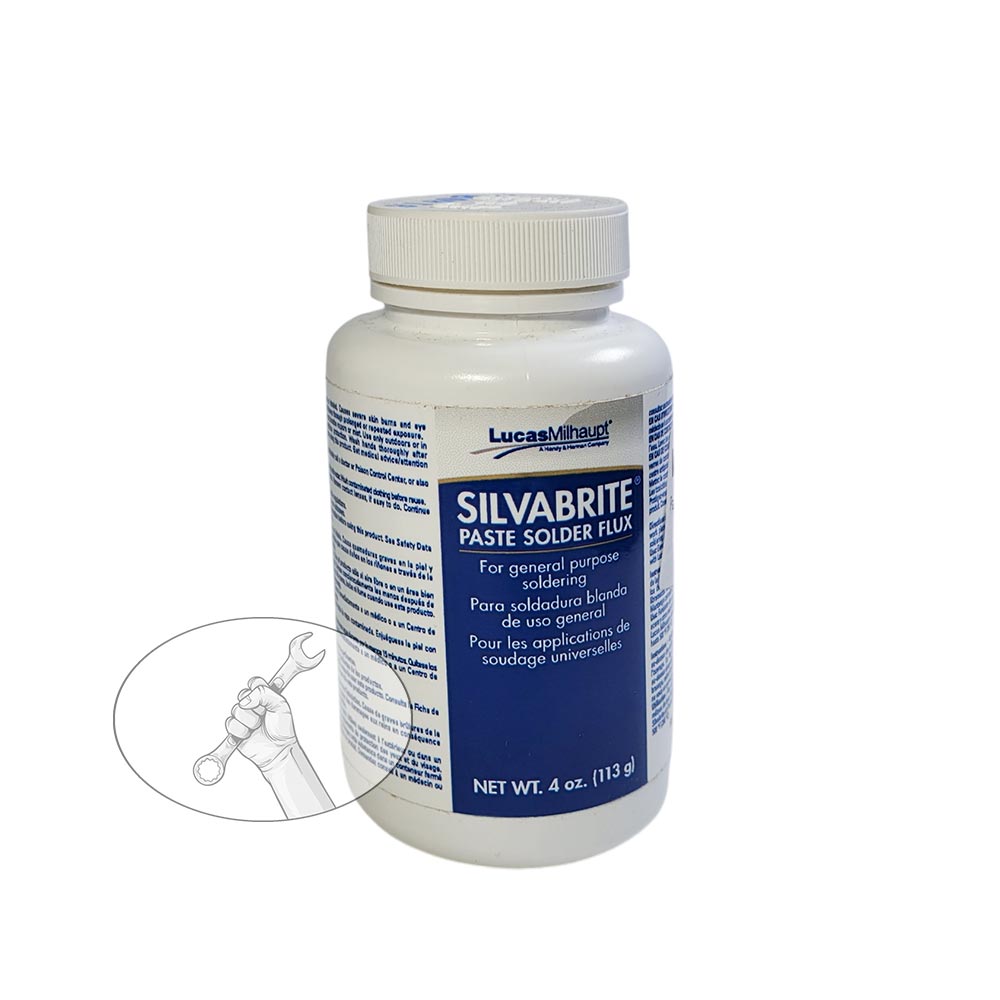 75149 Paste Flux, Soldering SilvaBrite 4oz/113g | Canadian AfterMarket refrigeration parts company