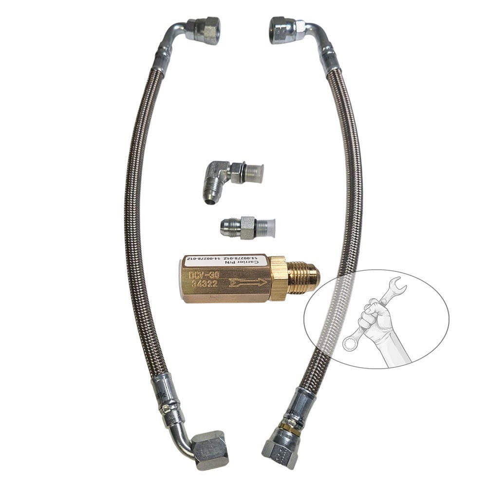 07-00380-00 05G Compressor OIL Filter Clean-up lines, for Carrier ...