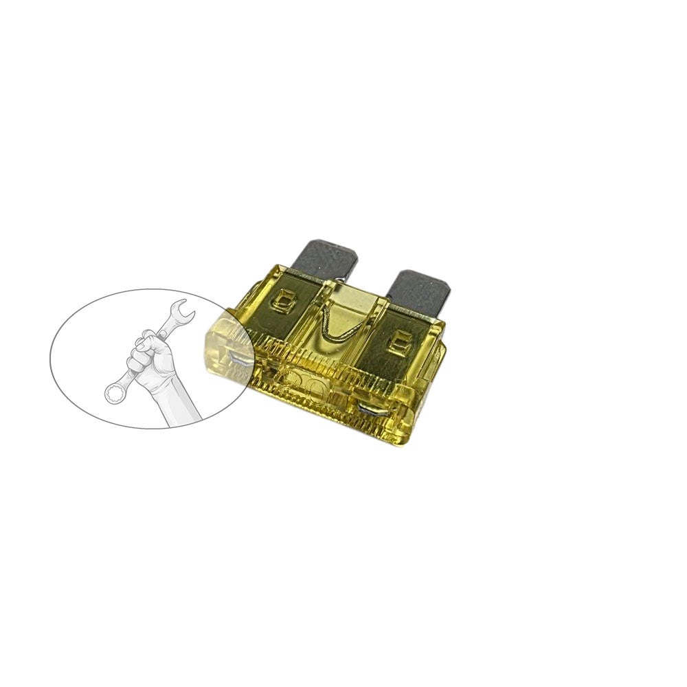 20A Fuse Standard Yellow (25/pkg) | Canadian AfterMarket refrigeration ...