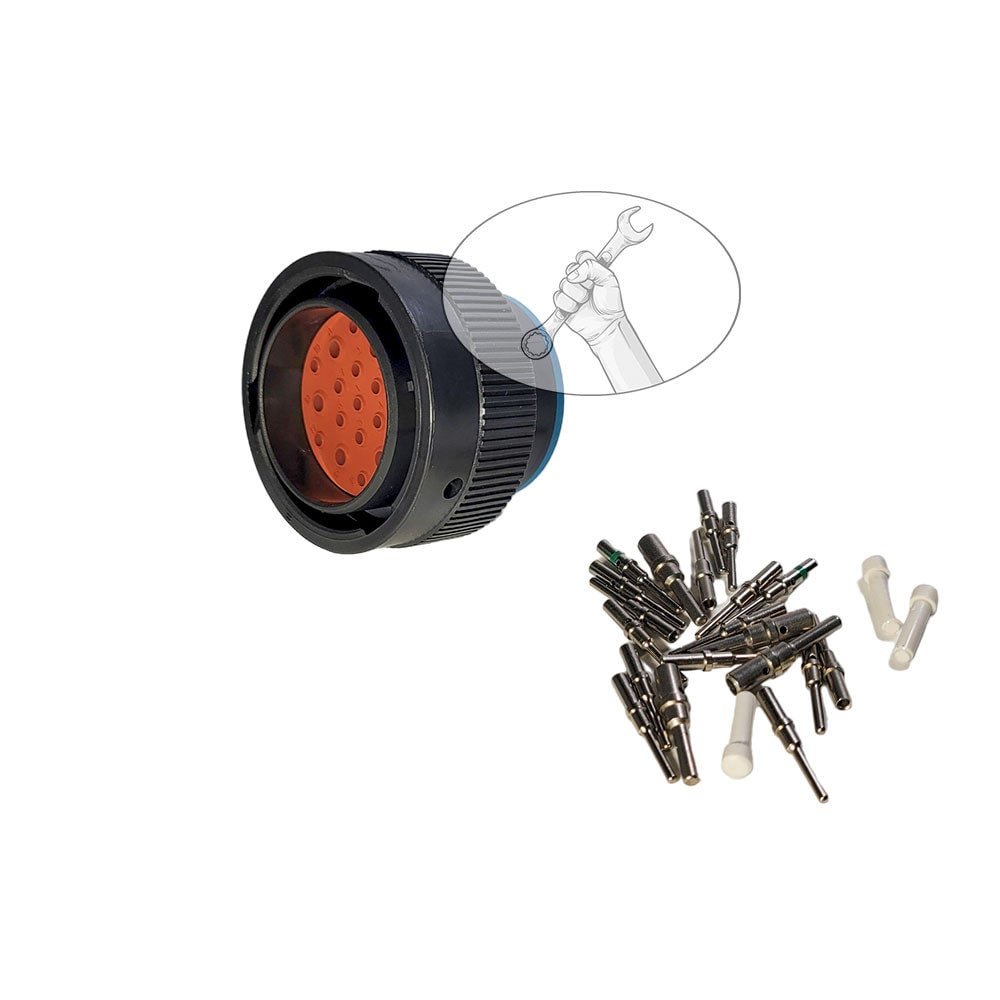 22-02784-00 OEM kit 19-PIN Plug with pins, Carrier Transicold ...
