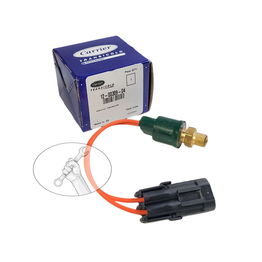 12-00309-04 OEM High Pressure Switch HP1 for Carrier Transicold ...