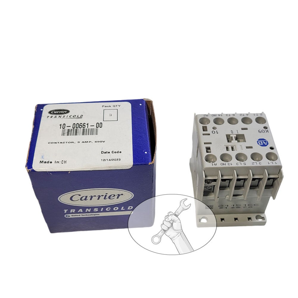 10-00661-00 OEM Contactor, 9A for Carrier Transicold Vector | Canadian ...