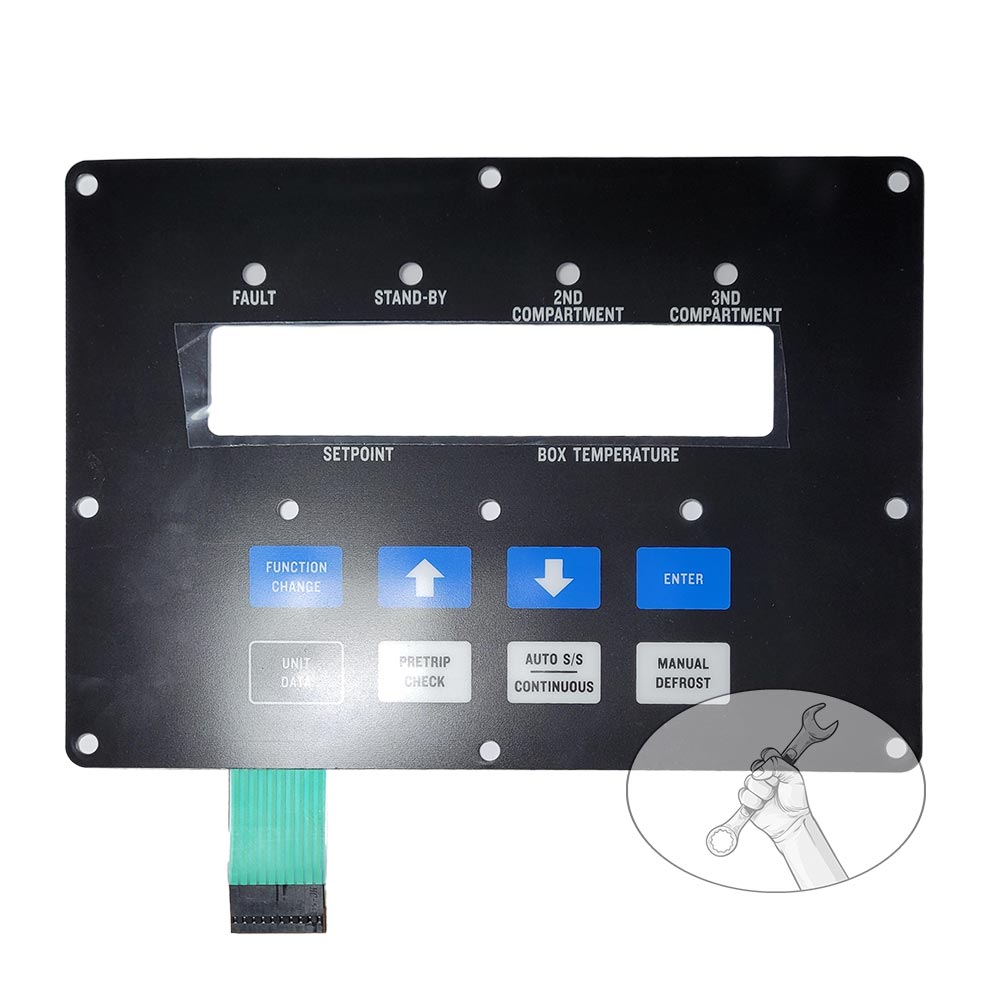 12-00521-00 Keypad Carrier Transicold Ultra XT TM1000 Keyboard ...